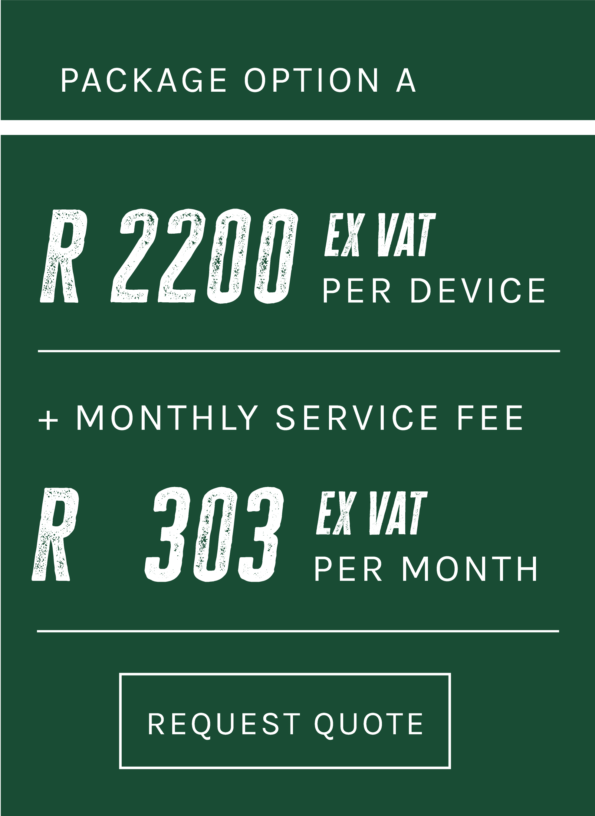 PRICING – FarmRanger